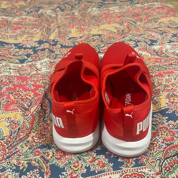 Puma | Shoes | Puma Soft Comfy Red Slip On Shoes Size 95 | Poshmark